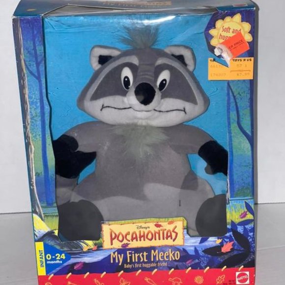 Mattel | Toys | Disneys Pocahontas Mattel My First Meeko Huggable ...